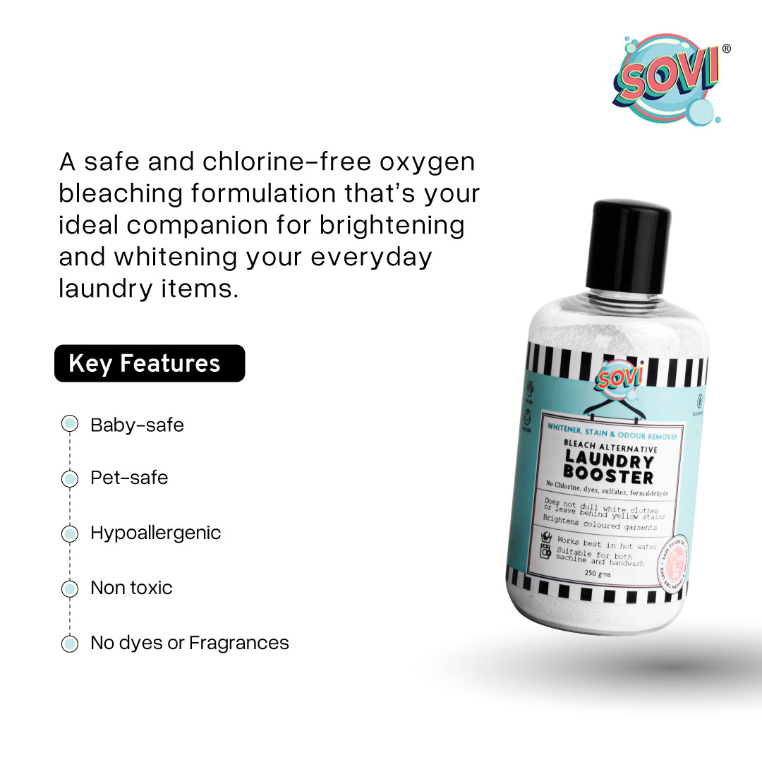What is laundry detergent booster & how to use it? | SOVI & TYDI