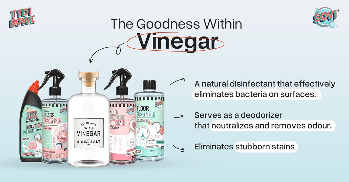 The Science Behind Cleaning with Vinegar: Explained – SOVI & TYDI