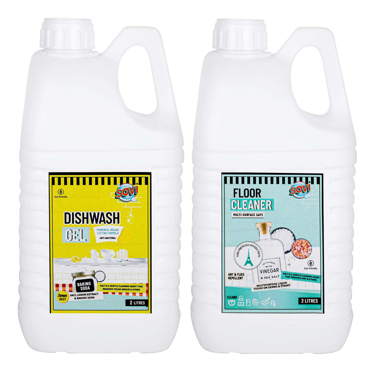 SOVI® Floor Cleaner 2 Liters, | SOVI® Dishwash Liquid Gel 2 Liters, Pa ...